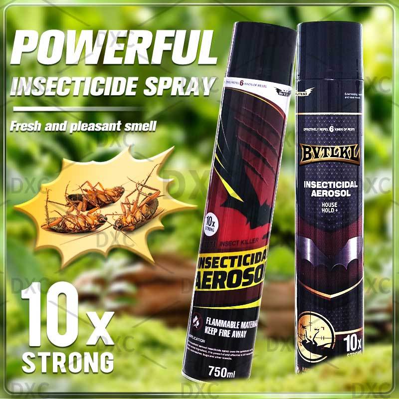 BVTLKL Insecticide Spray Aerosol Insect Spray Mosquito Killer 750ml Insect Killer Mosquito Spray ...