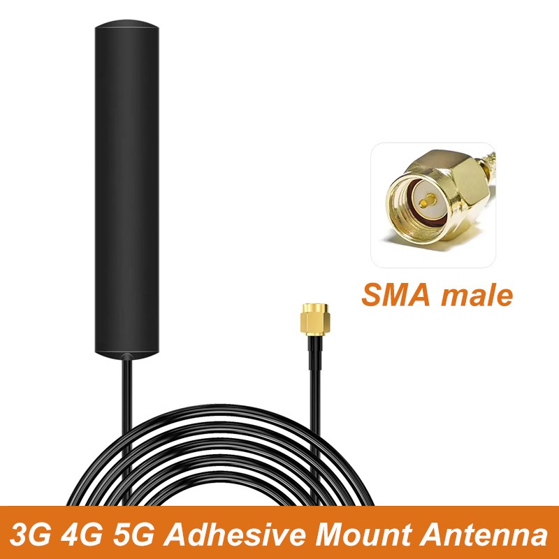 3G 4G LTE 5G Antenna 6000MHz 8dbi Omni-Directional Adhesive Mount Mimo ...