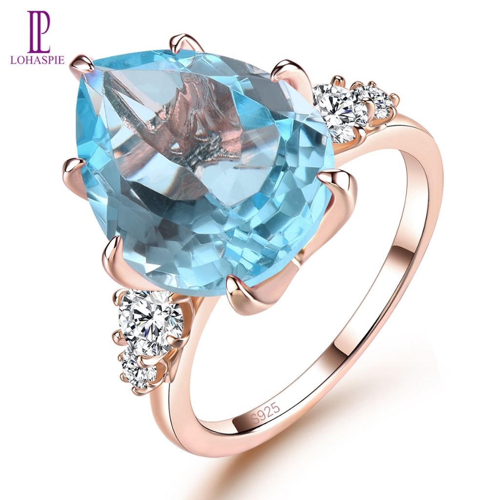 Lohaspie Jewelry Genuine 11 Carats Sterling Silver 925 Original Ring ...
