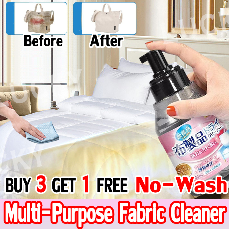 【Free Shipping】Sofa Cleaner Spray Stain Remover Mattress Cleaner Cloth Cleaner Fabric Sofa Foam ...