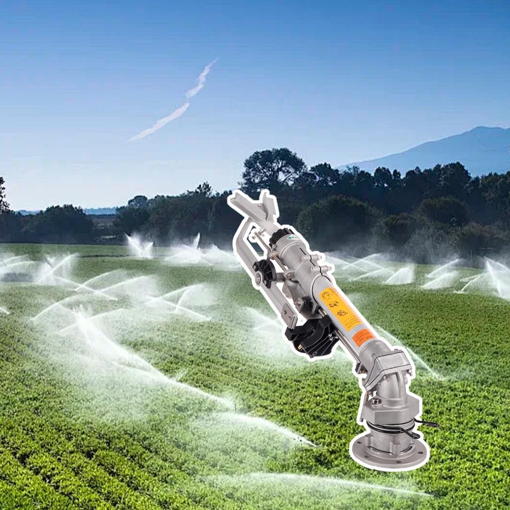 Turbine Rocker Spray Gun Long Spray Range Lawn Agriculture Sprinkler ...
