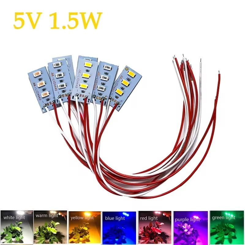 High Brightness 1.5W 5V LED 5730 SMD Color Lamp Bead Light Board Bulb ...