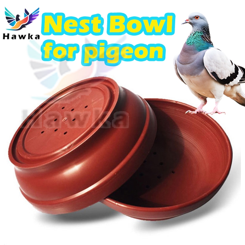 Pigeon Nest Bowl Solid Clay Pot Bird Nest Basin for pigeon breeder Dove ...