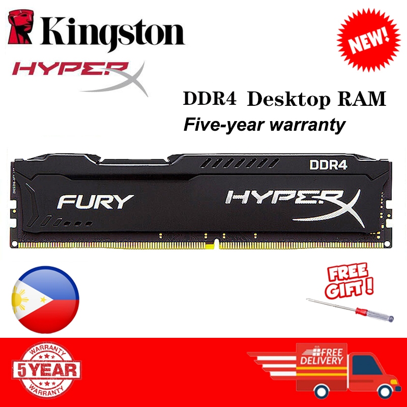 Kingston HyperX FURY 4GB 8GB 16GB DDR4 2133Mhz 2400MHZ 2666MHz 3200Mhz Memory RAM Desktop ...