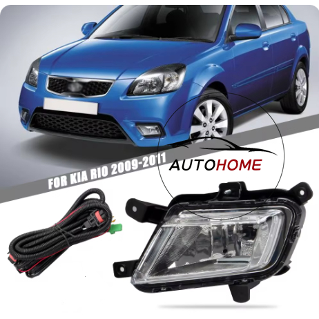 fog lamp light For Kia RIO 2009 2010 2011 Front Fog Lamp Assembly DRL ...
