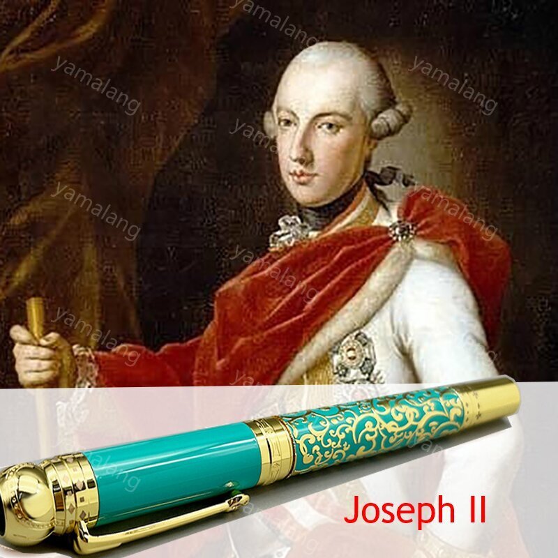 Mb Art Patron Series Joseph II Fountain Pen Ballpoint Pen Writing ...