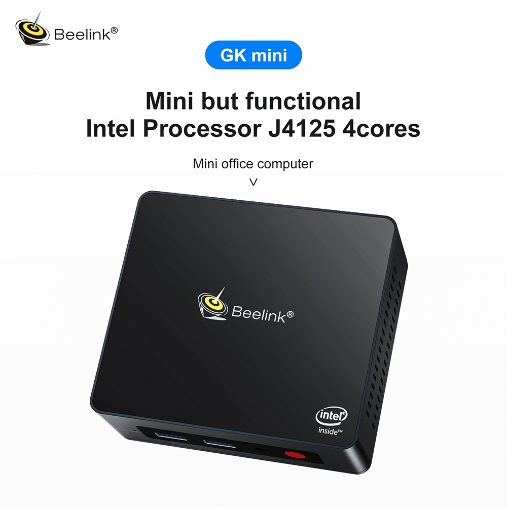 Intel Celeron J4125 Quad Core Mini PC with 8GB / 16GB DDR4 RAM 128GB ...