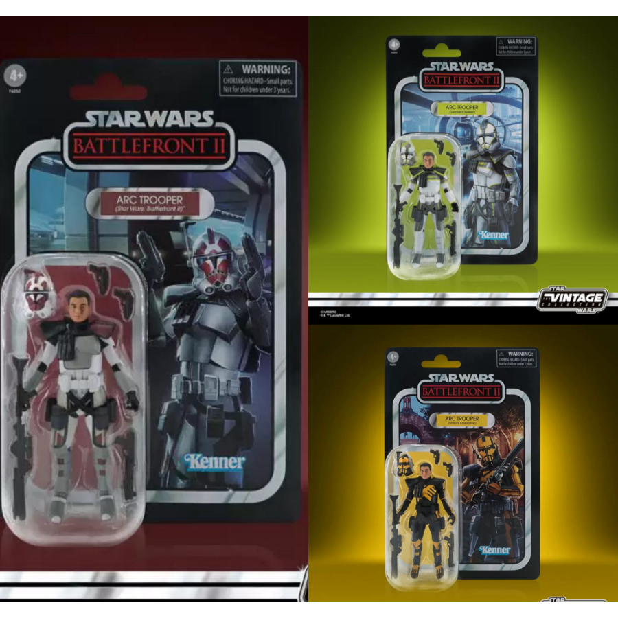 Hasbro Star Wars Battle Front II ARC Trooper 3.75 Inches | Shopee ...