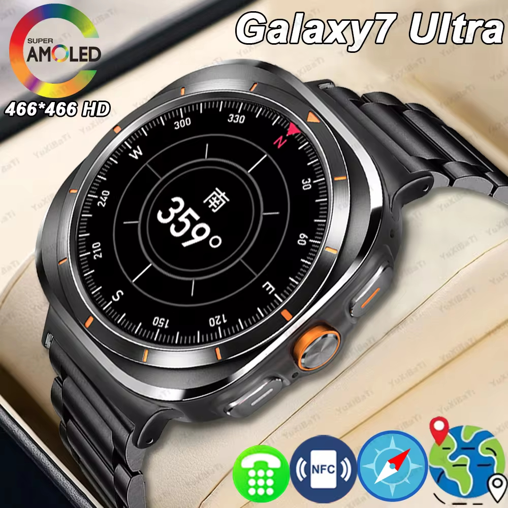 2024 New For Samsung Smart Watch 7 Ultra Men's Sports Fitness Tracker ...