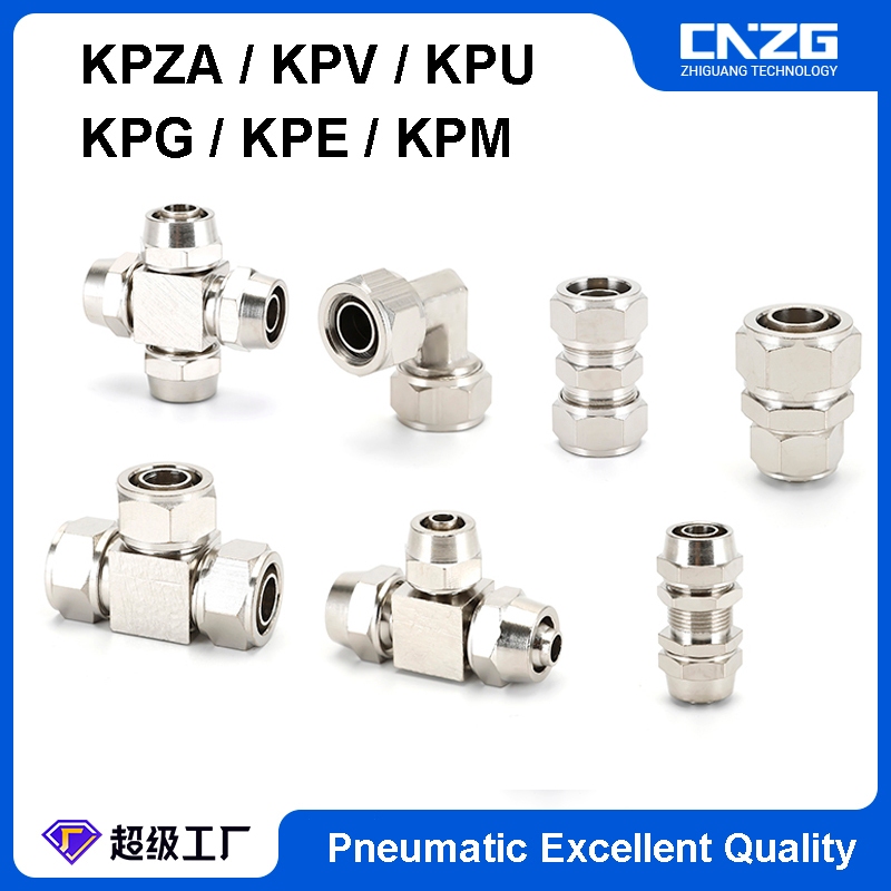 In Stock Pneumatic Fitting Air Tube Quick Coupler Hose Connector KPU ...