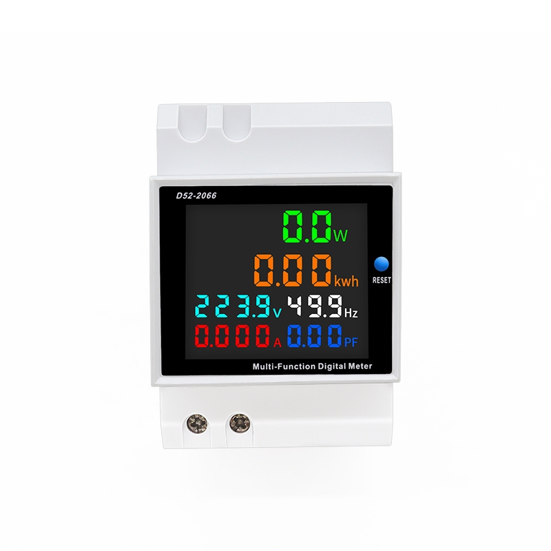 D52-2066 6 In1 Din Rail AC Monitor 110V 220V 100A Voltage Current Power ...