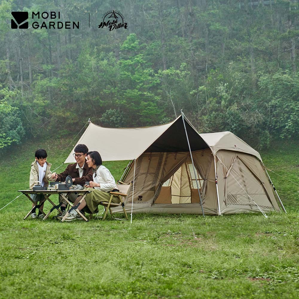 MOBI GARDEN Tent Outdoor Camping Equipment Overnight Folding Portable ...