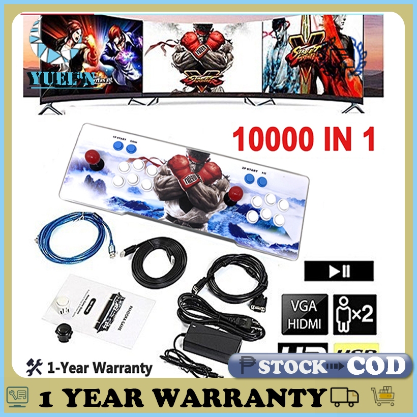 10000 in 1 Pandoras 40S 3d arcade two player electronic game console ...