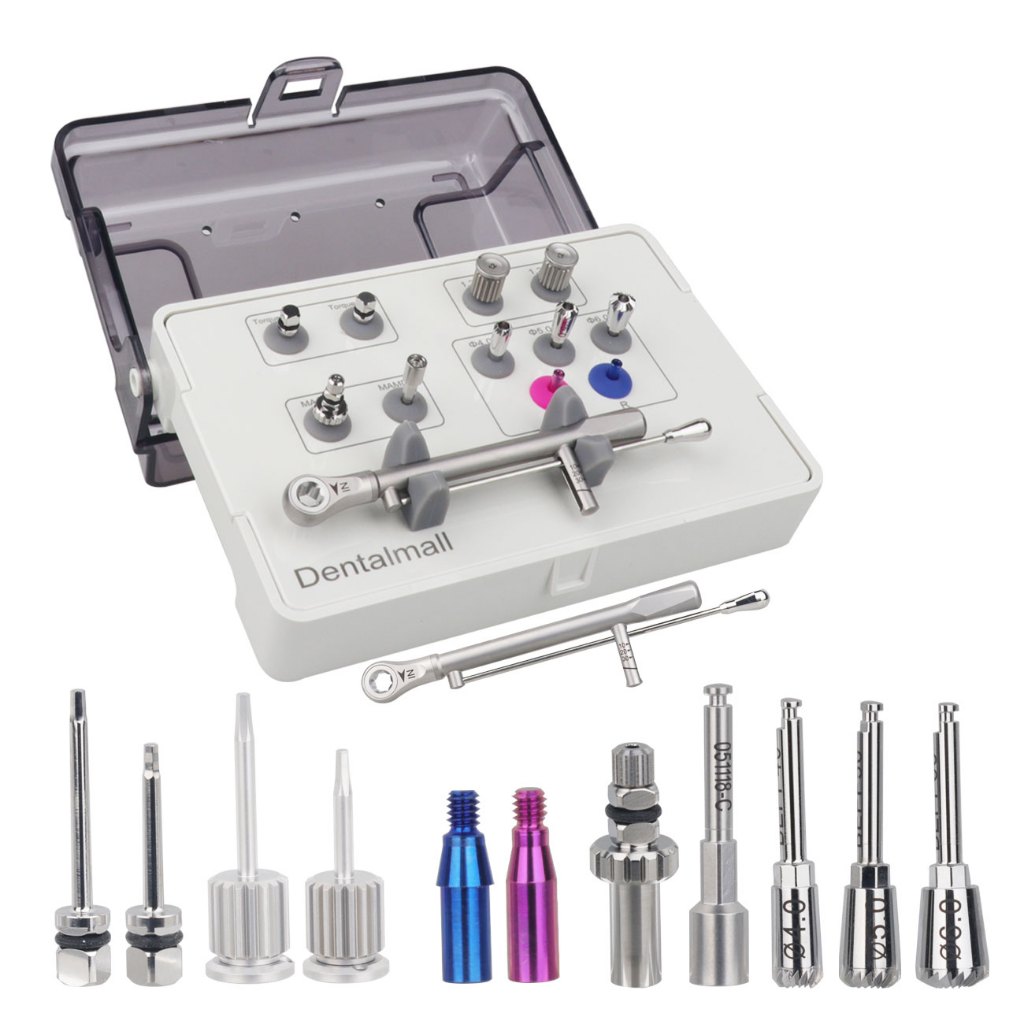 Hiossen OSSTEM Prosthetic Kit Implant Torque Hand Drive Multi ABT Bone ...