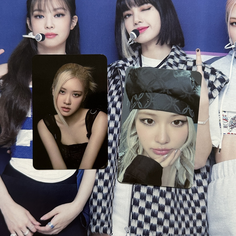 Blackpink photocard official authentic,Ferrule card,ROSE album ...