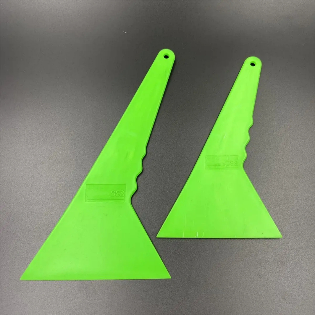 KTM Hard Car Window Film Scraper Thicker Long Handle Plastic Squeegee ...