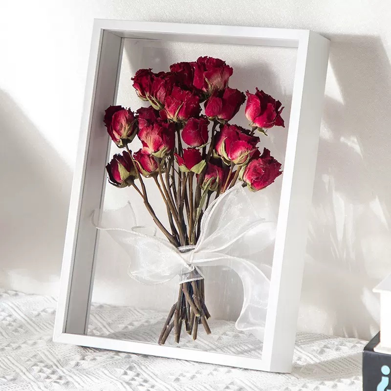 6inch-A4 Size DIY Wooden Flower Frame Hollow Frame Photo Frame ...