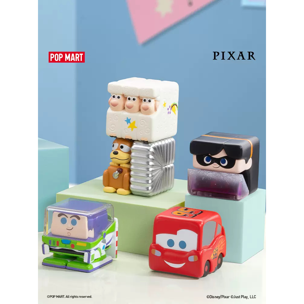 100% Genuine POPMART POPMART Disney pixar pixar POP CUBE-1 Series ...