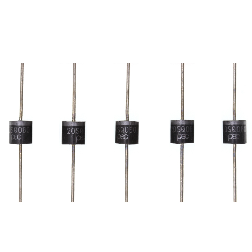 10-50PCS 20SQ045 20SQ050 20SQ060 Schottky Barrier Rectifier Diode 20A 45V 50V 60V R-6 Axial 20 ...
