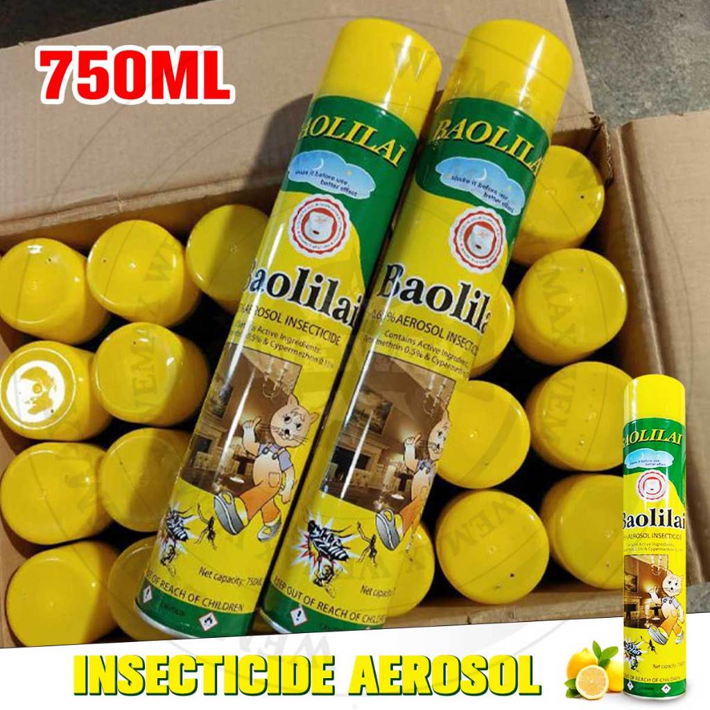 24pcs Baolilai insecticide spray insect killer mosquito spray 750ml ...