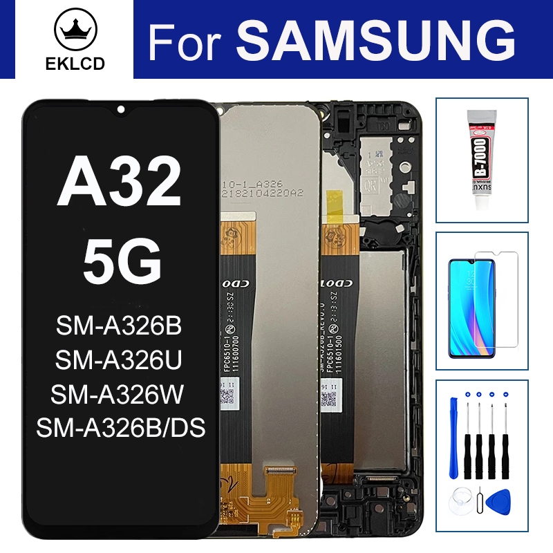 Display For Samsung Galaxy A32 5G A326 SM-A326B A326U LCD Display Touch Screen Digitizer ...