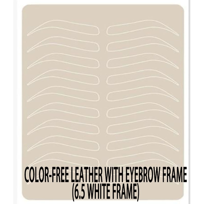 Blank training skin for tattoos, tattoo supplies, fake eyebrow skin ...