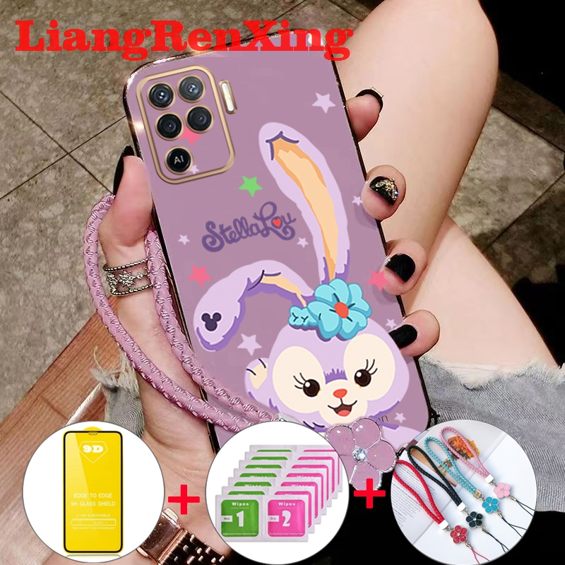 [With Tempered Glass]Casing OPPO A94 4G OPPO Reno 5F Reno5 F phone case ...