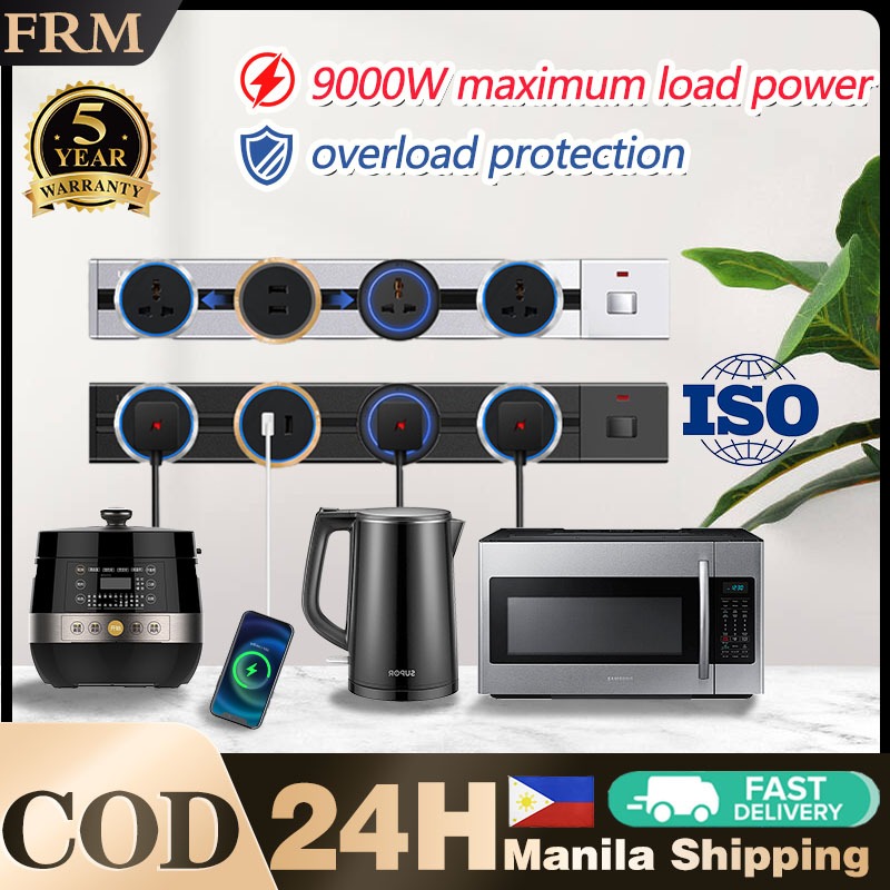 FRM Mobile Power Socket Track 9000W Universal Power Detachable power ...