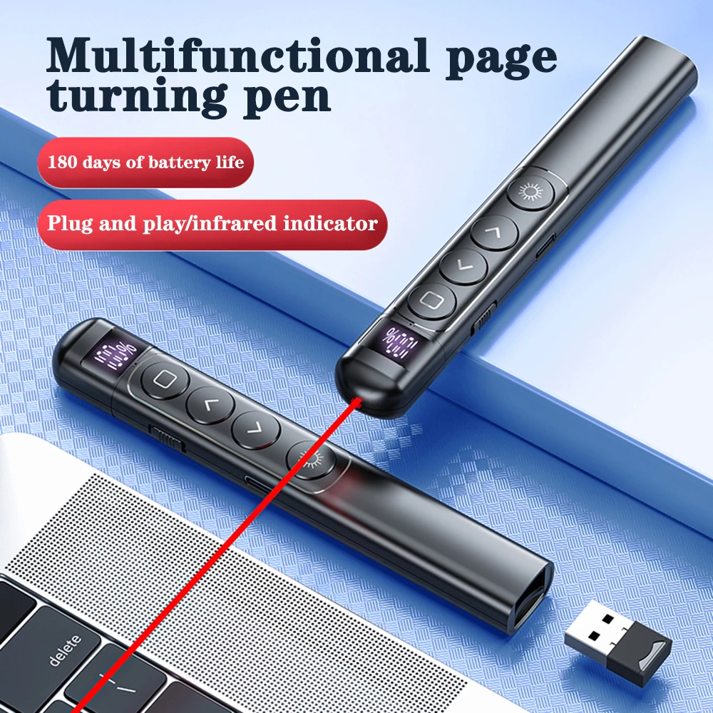 Presentation Clicker for PowerPoint Presentations 2.4GHz Wireless ...