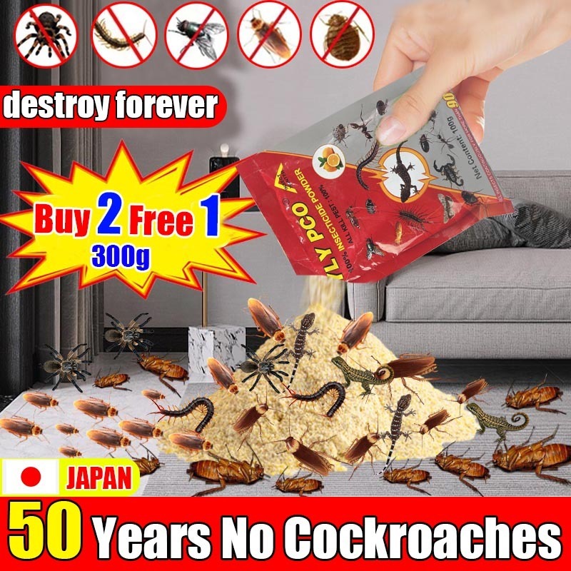 100g Japan Insect Killer Powder Cockroach Killer Bait Insect Pesticide ...