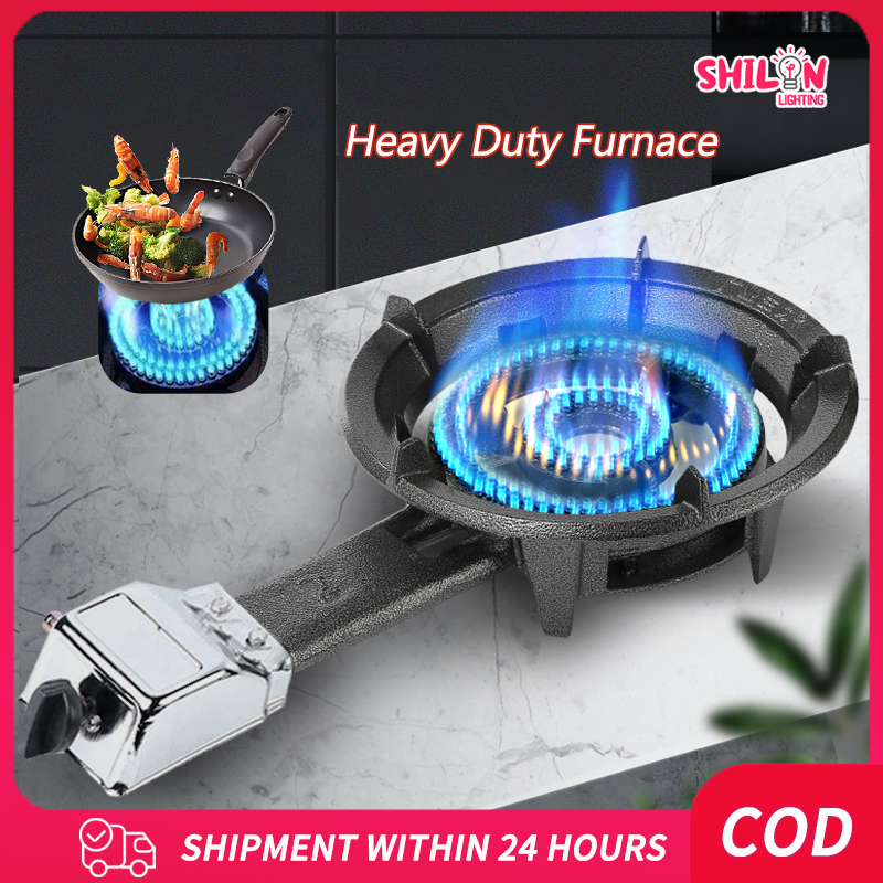 [COD] Heavy Duty Gas Stove Single Burner Cast Iron High Pressure Gas ...