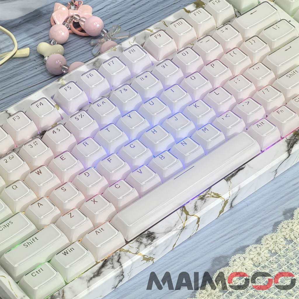 Jelly Crystal Keycaps 135 Keys Translucent PC Double Shot Similar OEM ...
