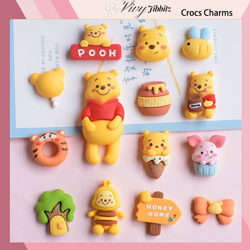Jibbitz For Crocs Bee Pooh Bear Crocs Accessories Crocs Jibbitz Charms ...