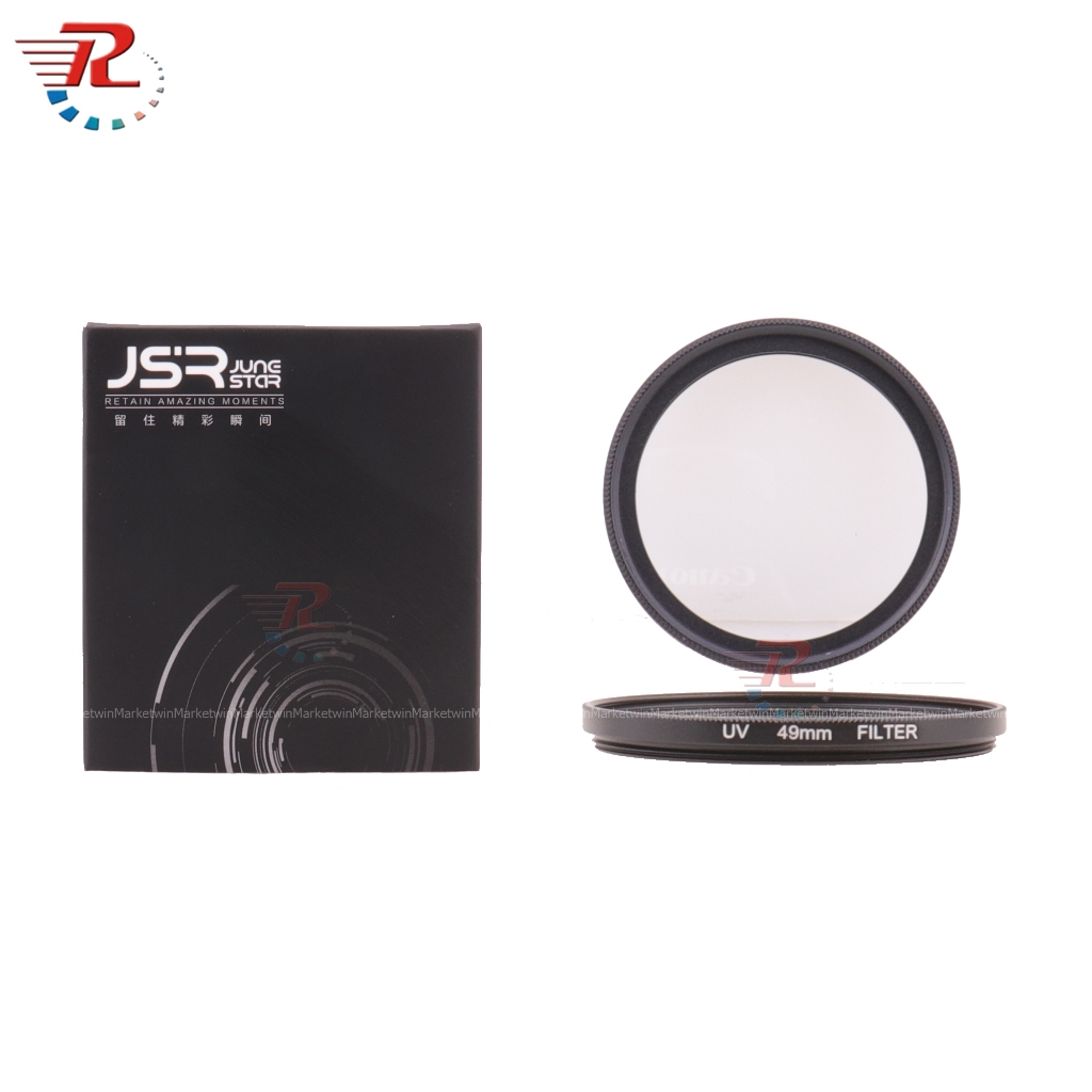 49mm UV Ultra-Violet Filter Lens Protector For All Cameras With 49mm ...