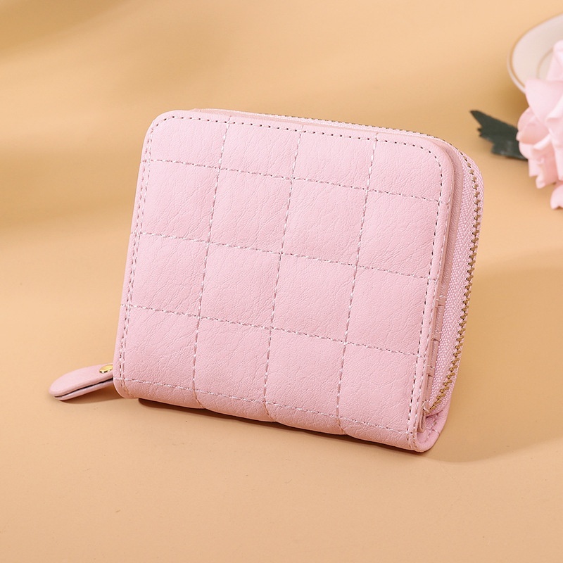 G'sG 2-in-1 fashion tofu block wallet for girls bifold wallet with coin ...