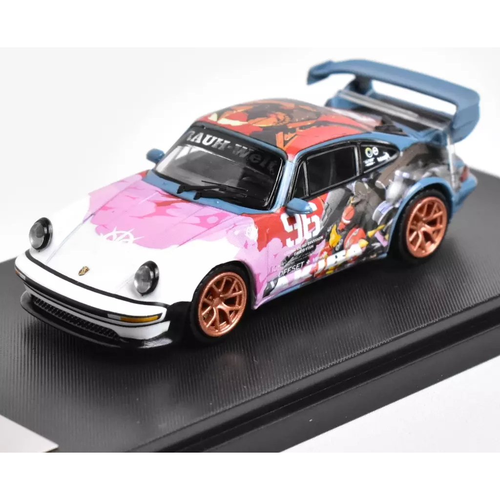 RM 1/64 Cartoon Singer Turbo Study 930 GT Sports Model Diecast Metal ...