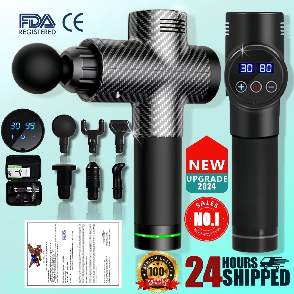 Massage gun high-frequency impact high-frequency vibration fascia gun ...
