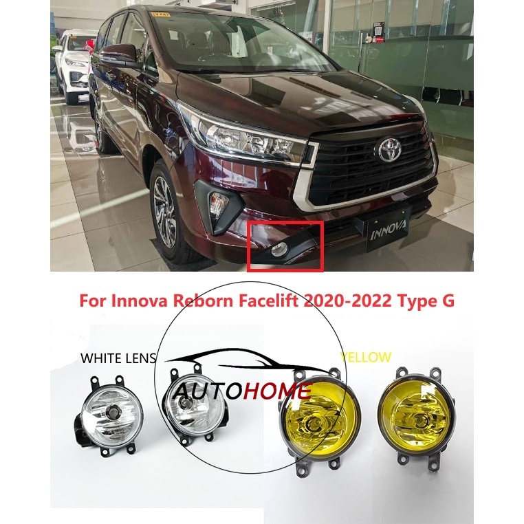 fog lamp fog light For Toyota Innova Reborn Facelift 2020 2021 2022 ...
