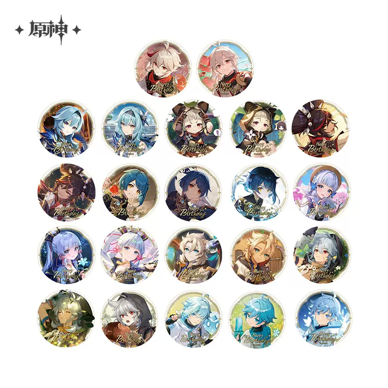 Sunsyea Genshin Impact Official Merch miHoYo Original Birthday Series ...