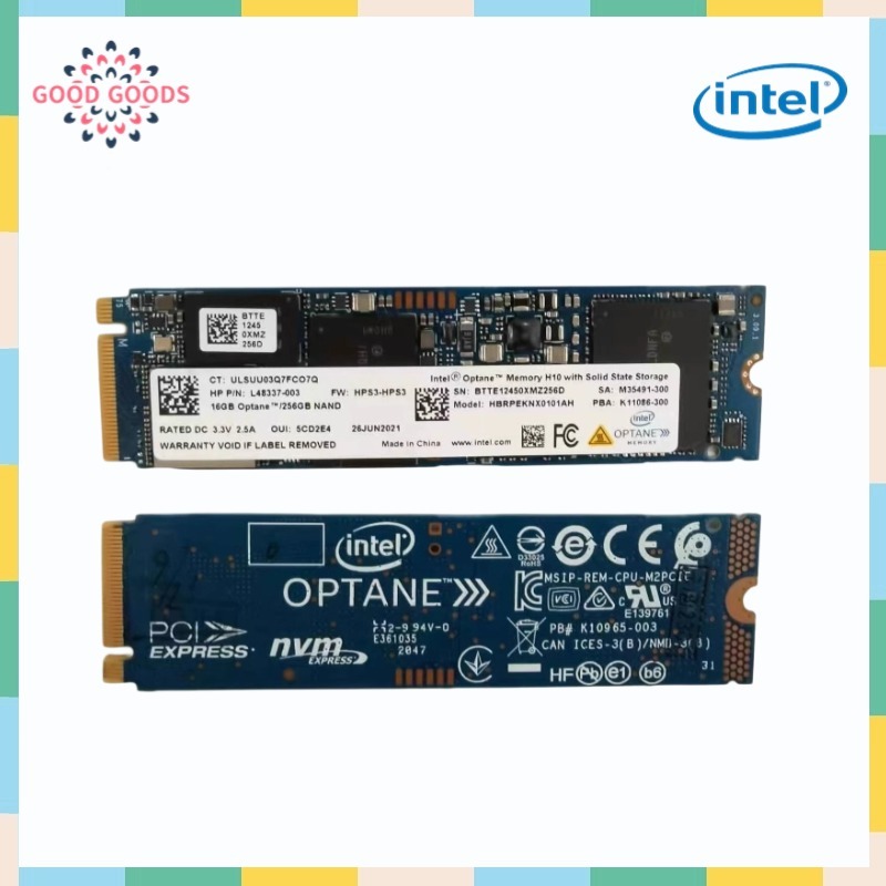 Intel Optane Memory H10 with Solid State Storage 64L 3D QLC 16GB/256GB ...