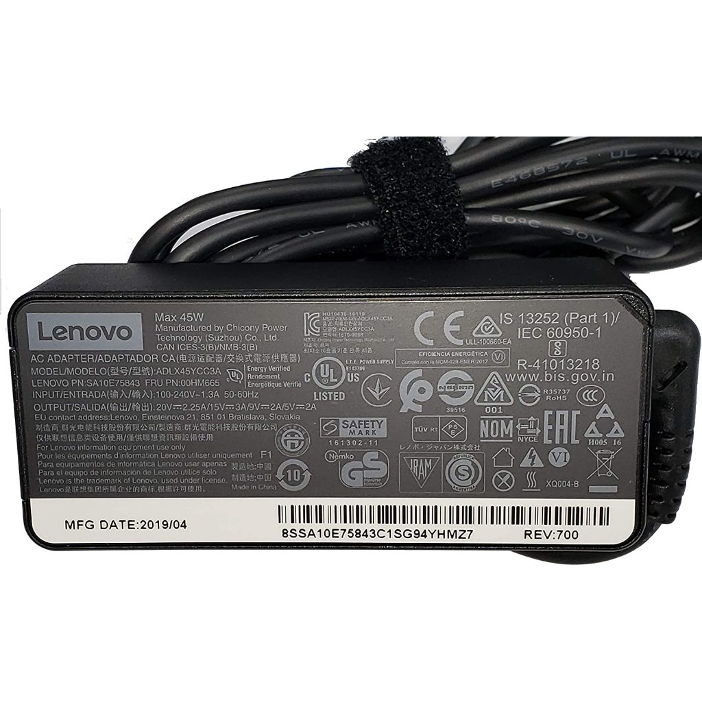 New Lenovo Laptop Charger 45W watt USB Type C AC Power Adapter - Lenovo ... New Lenovo Laptop Charger 45W watt USB Type C AC Power Adapter - Lenovo ...
