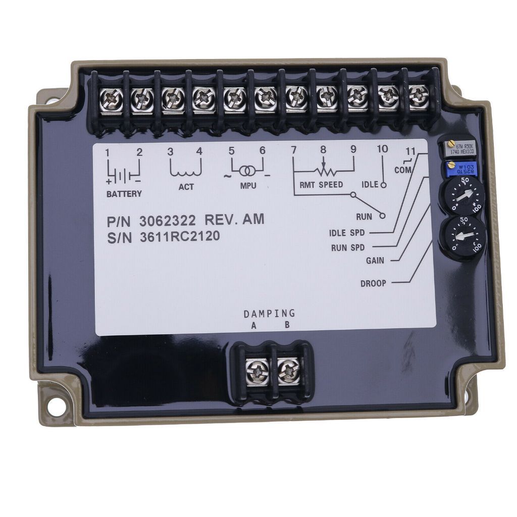 Governor Speed Controller 3062322 For Cummins Generator KTA50 KTA38 ...
