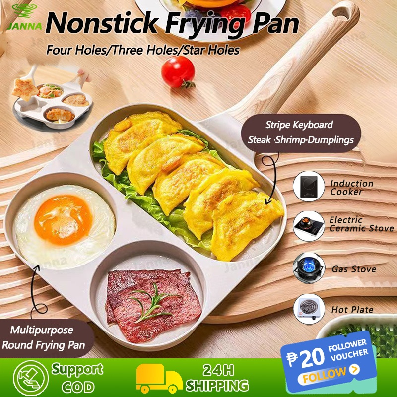 Non Stick Frying Pan Omelette Pan Kawali Steak Egg Burger Cooking Pan ...