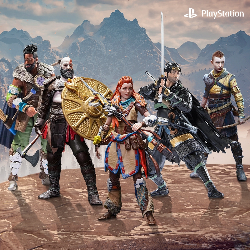 Spin Master Toys PlayStation Horizon Forbidden West God of War Ragnarok ...