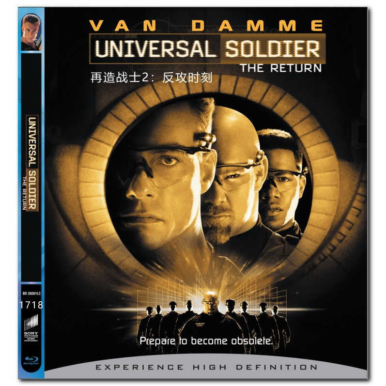 [English][Ready Stock] Blu-ray HD Movie 4K UHD 1080P Universal Soldier ...