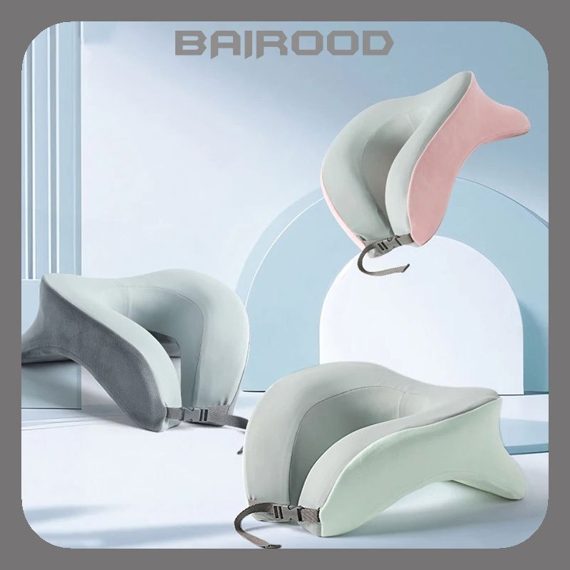 Memory Foam Multi-Function Nap Protect The Neck U-Shaped Travel Pillow ...