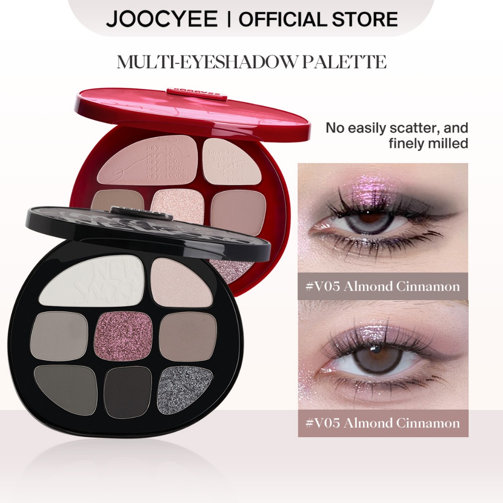 JOOCYEE Multi-eyeshadow Palette High-pigmented Diamond shimmering Long-lasting | Shopee Philippines