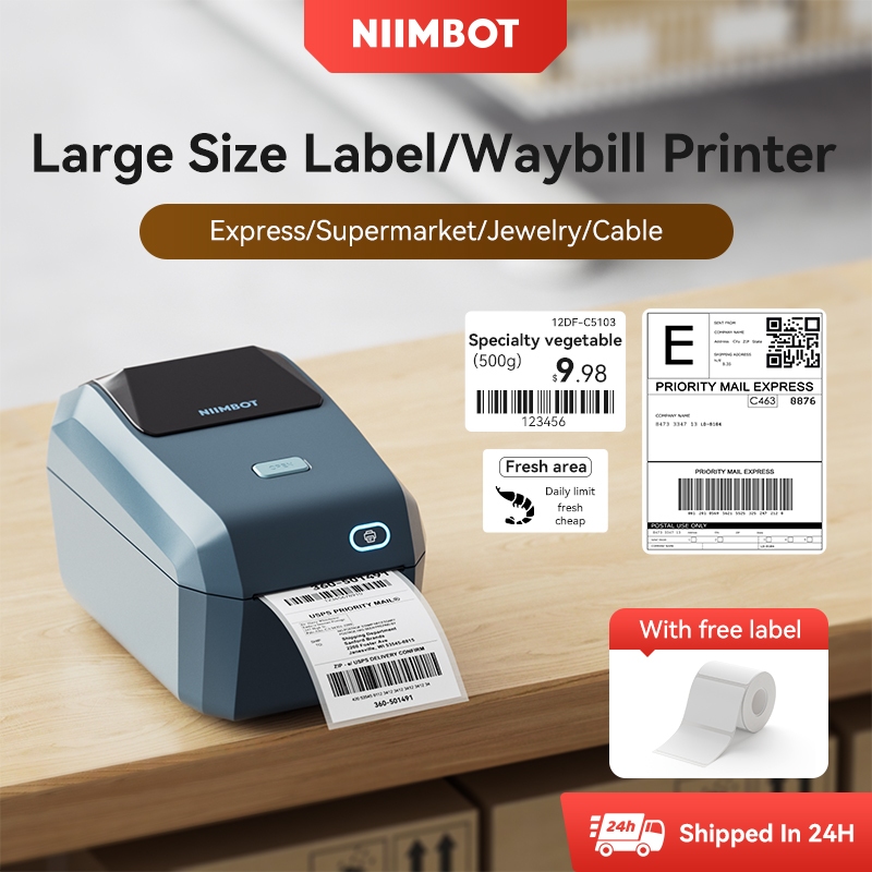 Niimbot K3 Label Waybill Printer Large Size Multifunctional Bluetooth ...