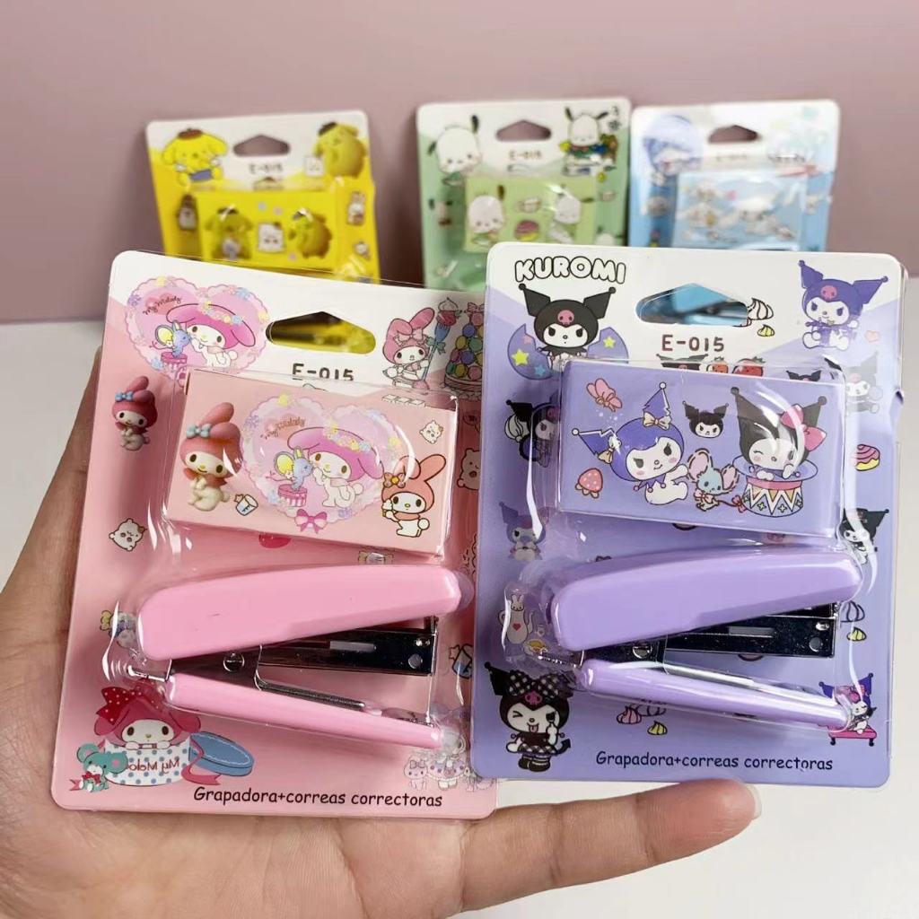 Cartoon Mini Stapler Student Cute Stapler Set | Shopee Philippines