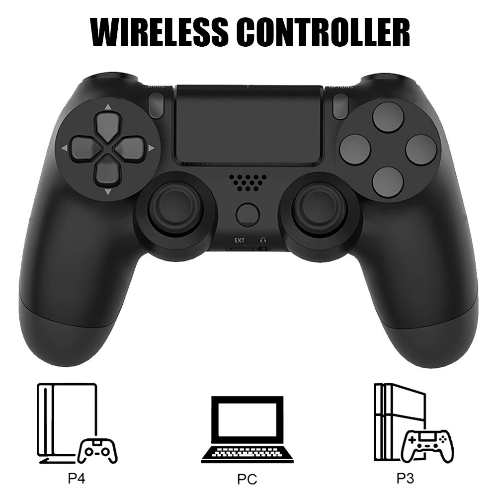Wireless Controller Bluetooth No Delay Gamepad with Six-axis Dual ...